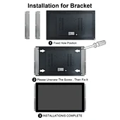 1920x1080 Lcd Ip65 Touch Screen 21.5 Inch Portable Monitor